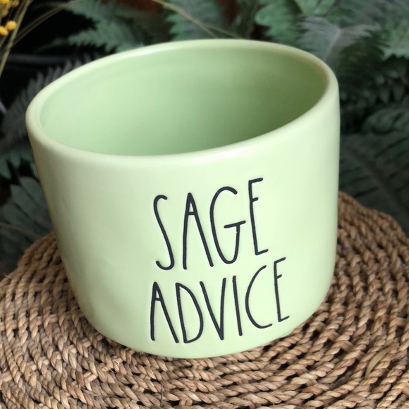 Rae Dunn | Other | Rae Dunn Sage Advice Planter | Poshmark